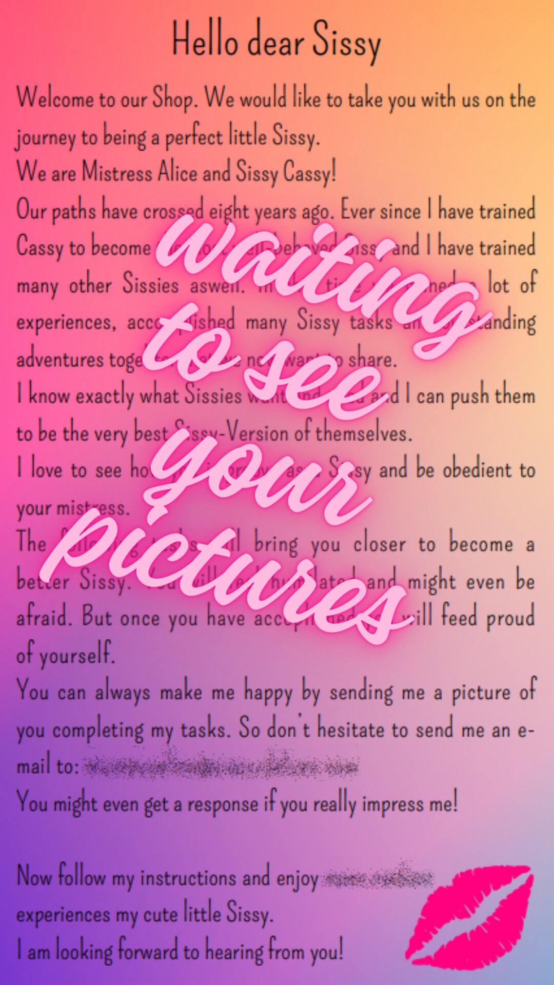 10 Sissy Online Humiliation Tasks: Sissy Training (PDF Download) - Etsy UK