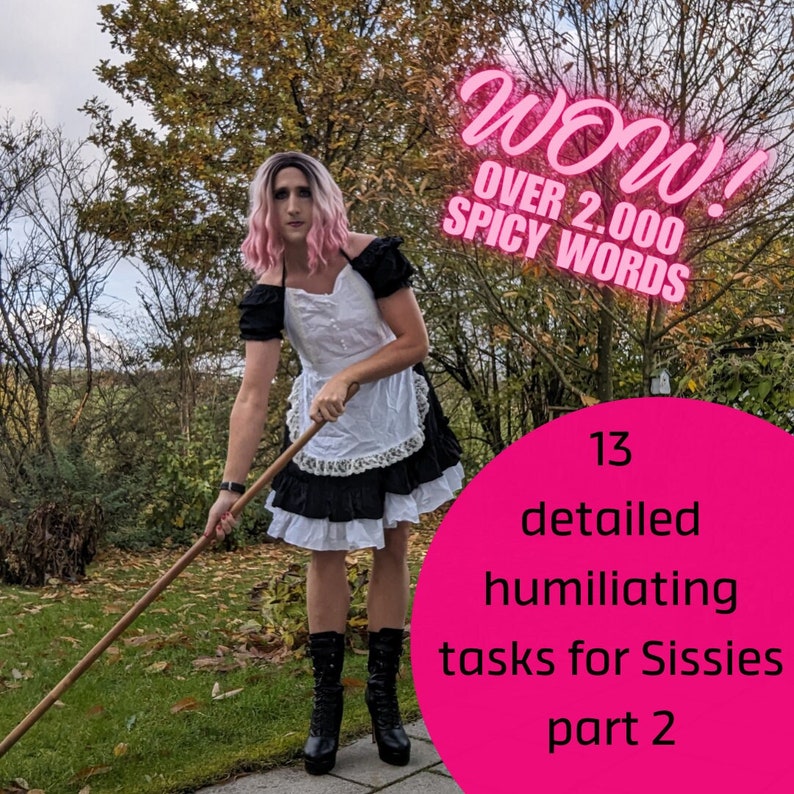 13 Exciting Sissy Humiliation Tasks Part 2 2000 Words of Crazy Humiliation for Sissies ...