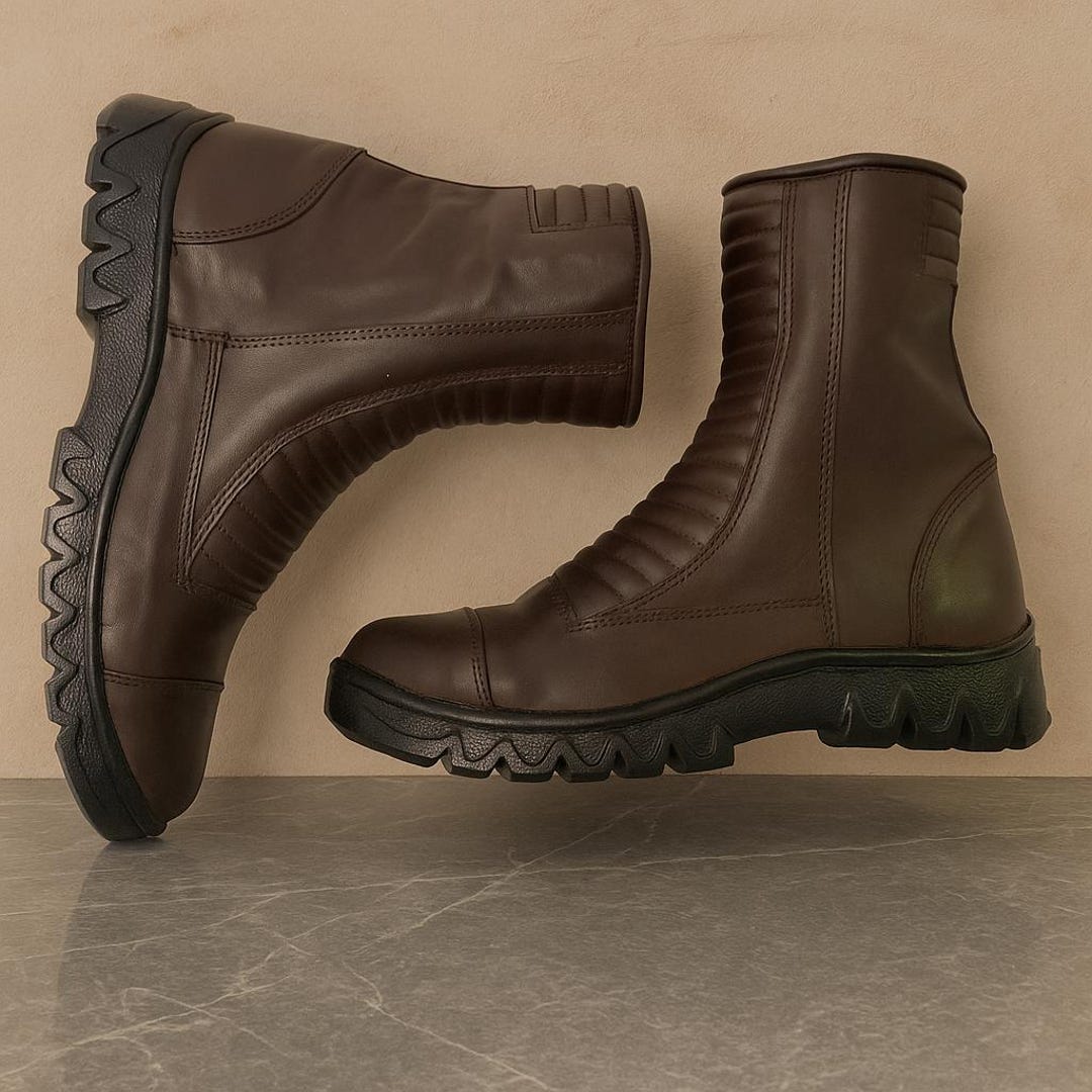 Fallout Inspired Leather Cosplay Boots - Marcella Style - Unisex - Etsy