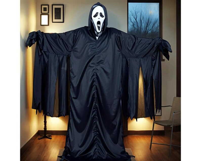 SCREAM Movie Cosplay Robe, Ghostface Robe for Halloween, Ghostface ...