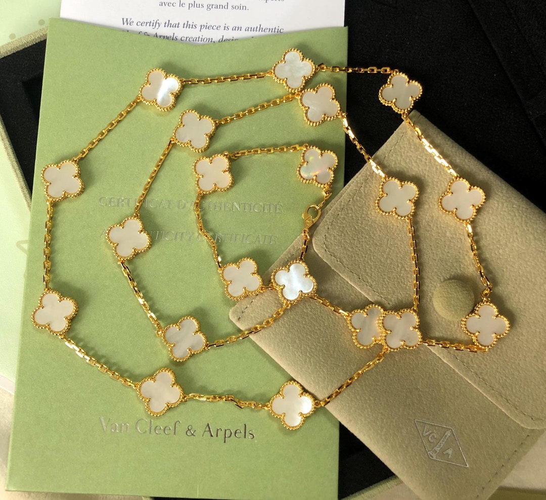 Authentic Vintage VCA Necklace - Etsy