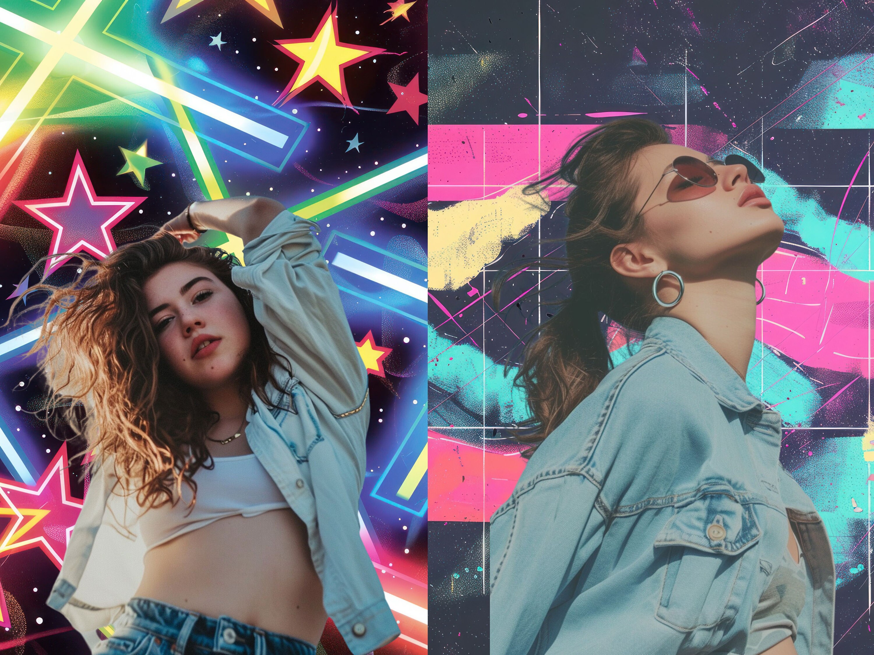 16, 1980s Digital Backdrops, Overlays Studio Photoshop Digital Backdrop ...