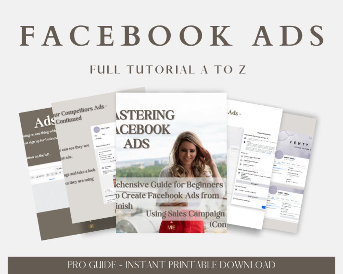 Your Facebook Ad Tutorial From A to Z - Etsy
