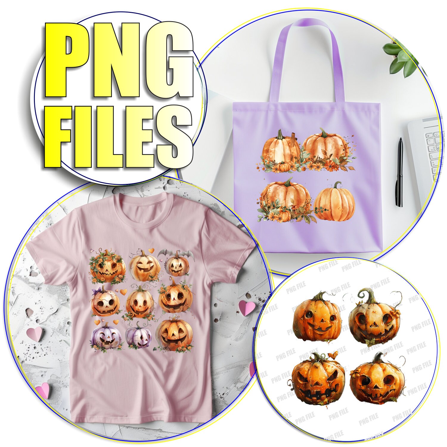 100x Halloween Pumpkin Coquette Bow Bundle PNG, Trendy Png, Spooky ...