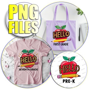 10x School Bundle PNG, Back to School PNG, First Day of School Clipart ...