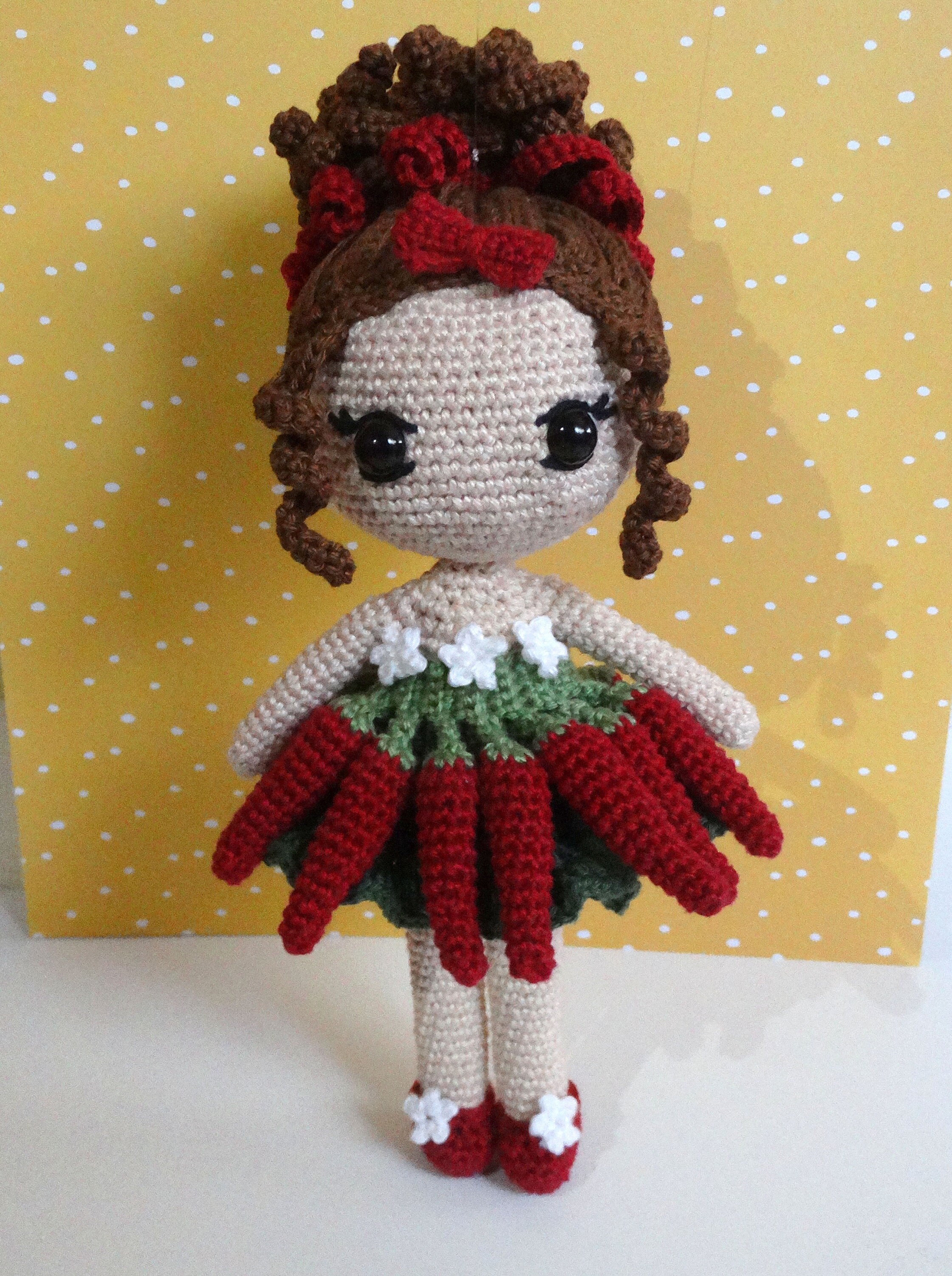 Crochet Chili Doll Pdf Pattern amigurumi - Etsy