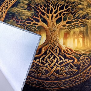 Rectangular Altar Cloth Tree | 24 Inches Plush Tablecloth | Mat for ...