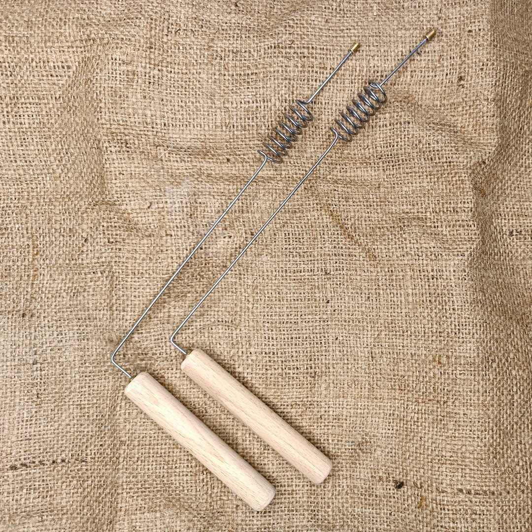 Dowsing Rods With Resonator 2 Pcs | Pair of Dowsing Rods With Wooden ...