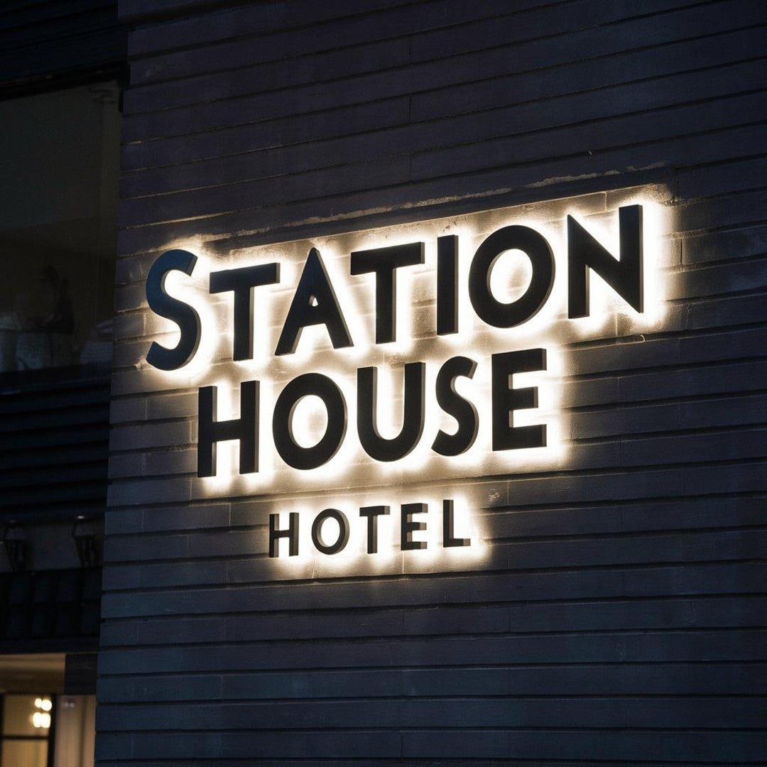 Custom Metal Sign Business Sign Custom Signs Business Logo Sign ...