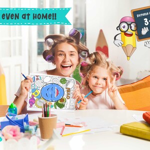 Alphabet Coloring Pages + FREE Shapes Coloring Pages Bundle - Etsy