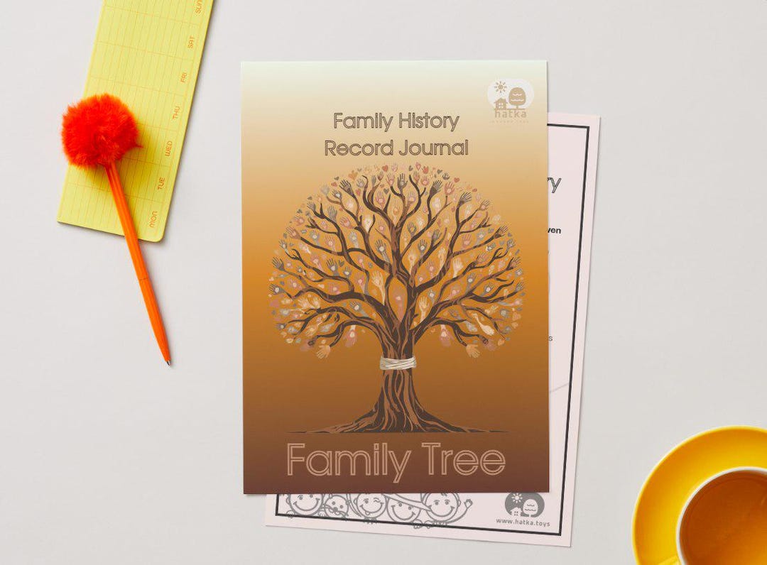 72 Pages Family Tree Legacy Journal | Ancestry History | Genealogy ...