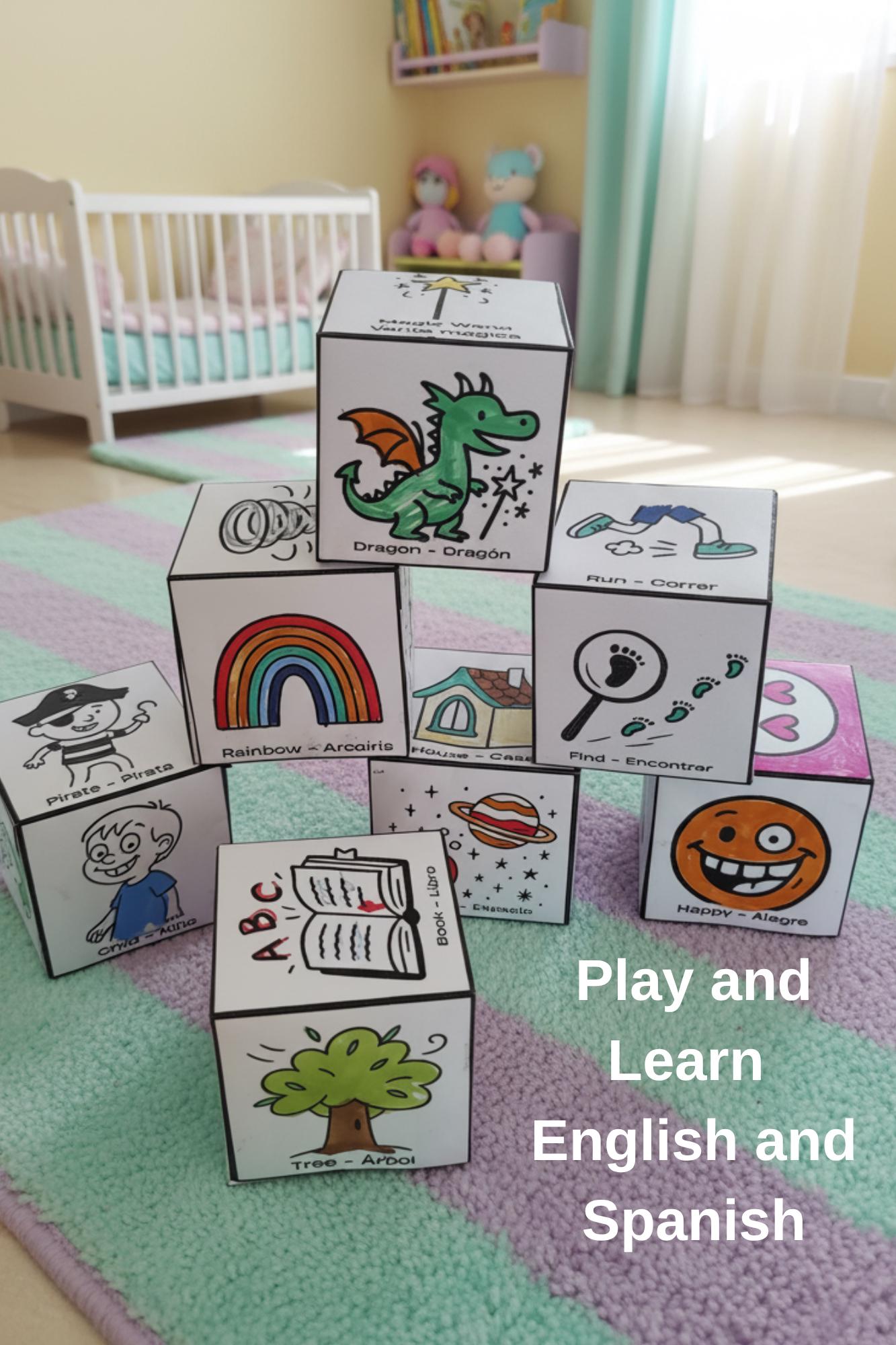 Printable 7 Story Cubes – DIY Dice Game for Kids Language and Fantasy ...