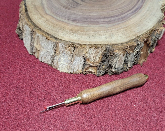 Handcrafted Walnut Wood Turned Seam Ripper - Etsy