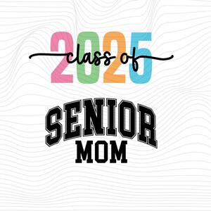 Senior 2025 SVG Bundle for Cricut, Graduation Cap PNG, Class of 2025 ...