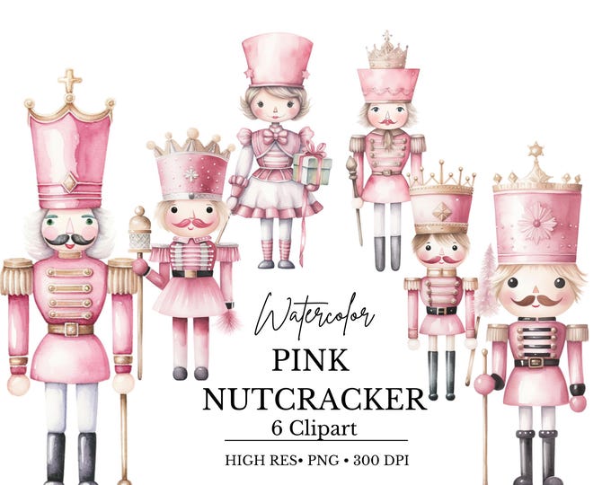 Nutcracker PNG L Pink Nutcracker PNG L Girl Nutcrackers L Christmas PNG ...