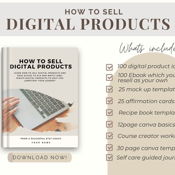Guide to Sell Digital Products - Etsy