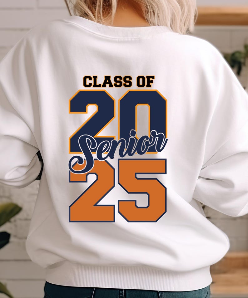 Senior 2025 Svg, Class of 2025 Png, Sublimation Design, Digital ...