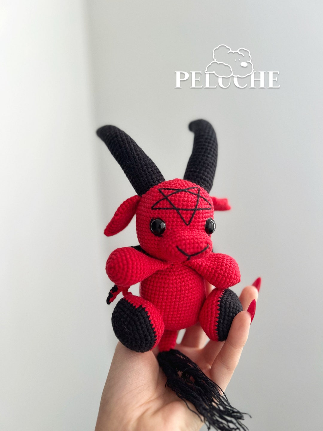 Baphomet, Toys Baphomet, Gothic Style, Gothic Goat - Etsy