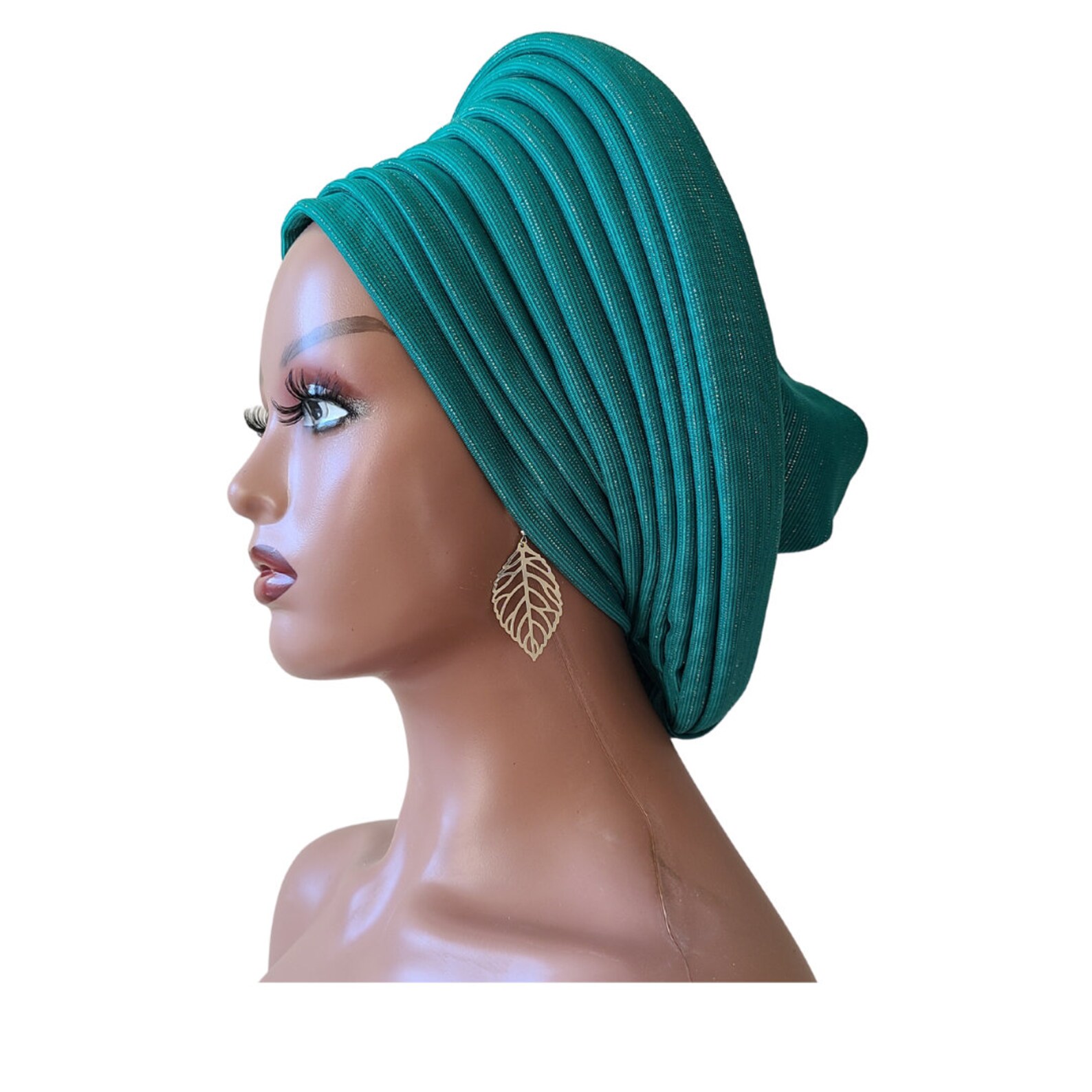 Handmade African Turban Gele Headwrap, Auto Gele, One Size Fits Most ...