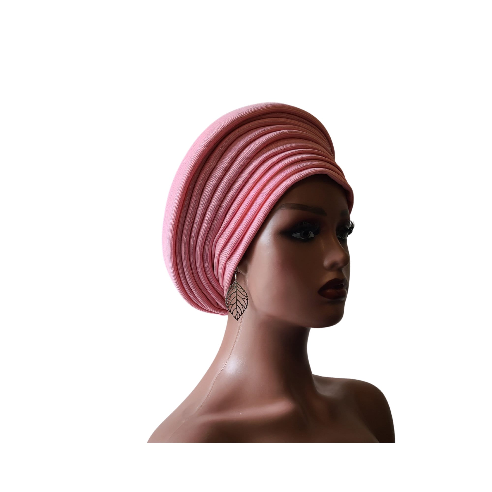 Handmade African Turban Gele Headwrap, Auto Gele, One Size Fits Most ...