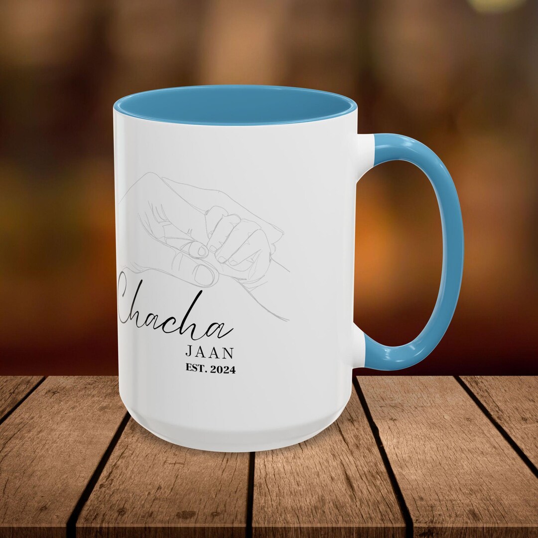 Personalized Unique Chacha Jaan Mug, Custom, Promoted To, Personalized ...