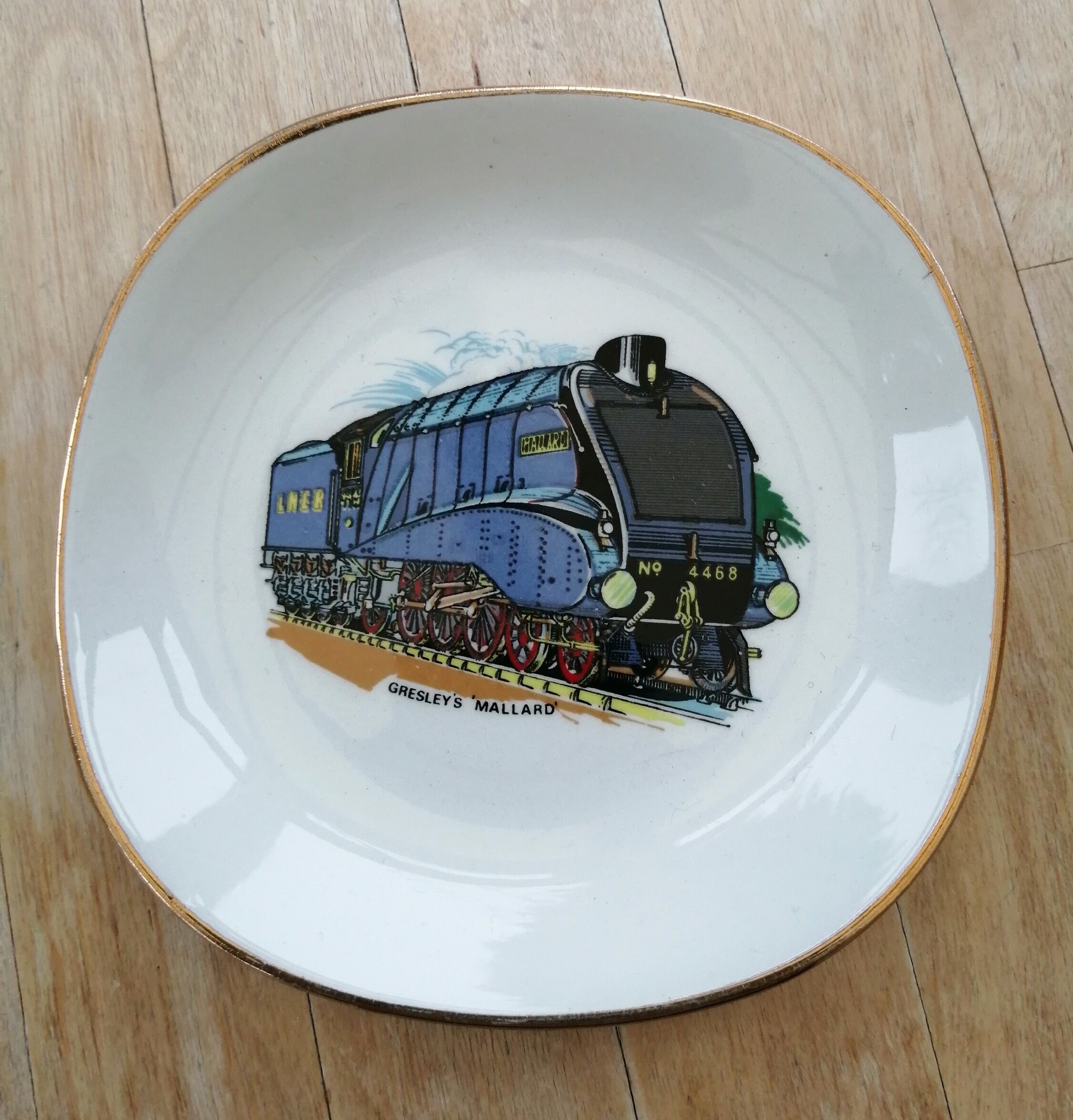 Collectable Vintage gresley's Mallard Durability Weatherby Hanley ...