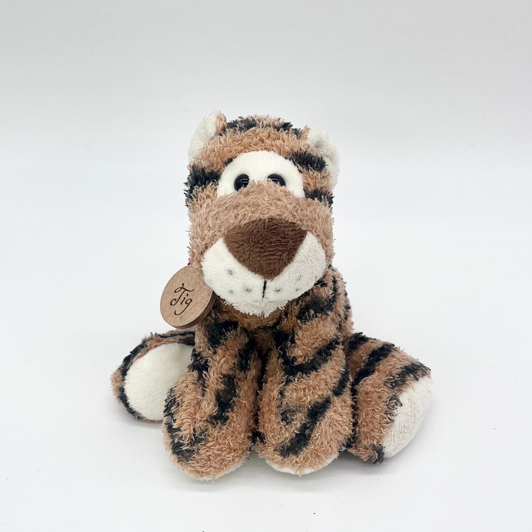 Tig the Tiny Tiger Upcycled Soft Toy by Second Hugs / Recycled ...