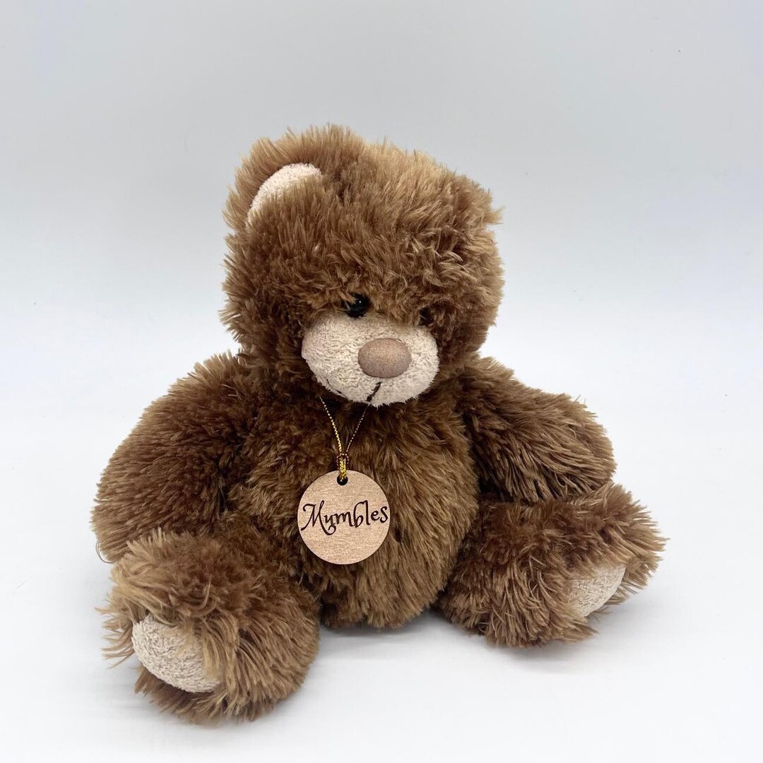 Mumbles the Bear Upcycled Soft Toy by Second Hugs / Recycled ...