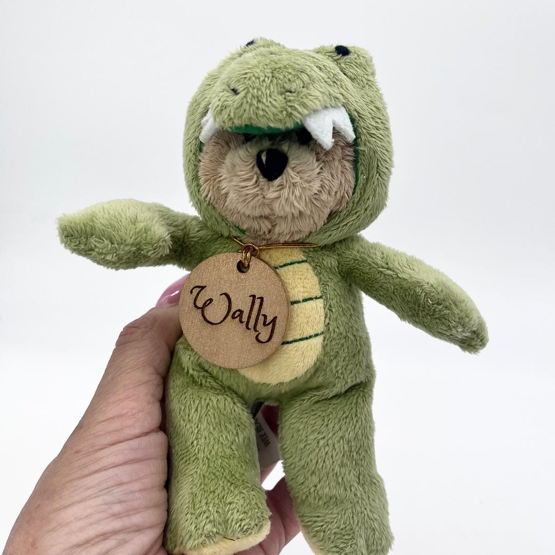Wally the Bear Upcycled Soft Toy by Second Hugs / Recycled Sustainable ...