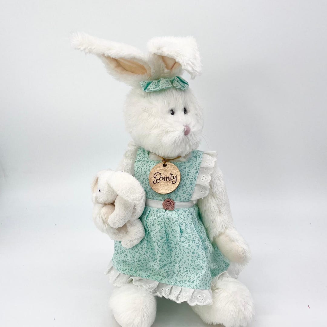Bunty & Lily the Rabbits Upcycled Soft Toy by Second Hugs / Recycled ...