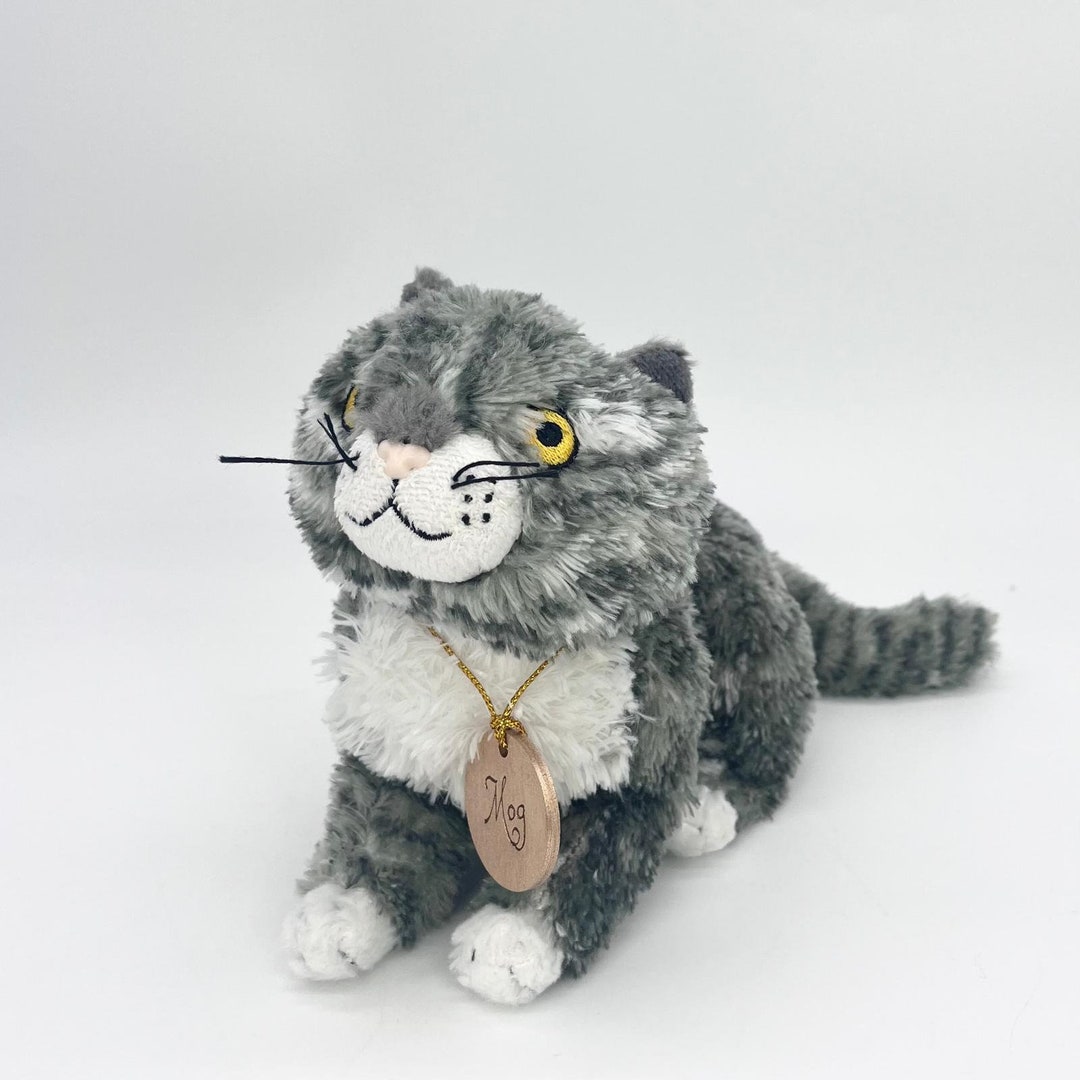 Mog the Cat Upcycled Soft Toy by Second Hugs / Recycled Sustainable ...