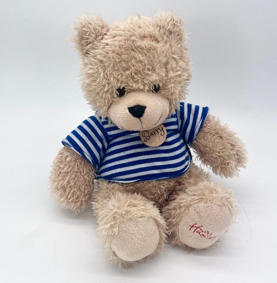 Barry the Hamleys Bear Upcycled Soft Toy by Second Hugs / Recycled ...