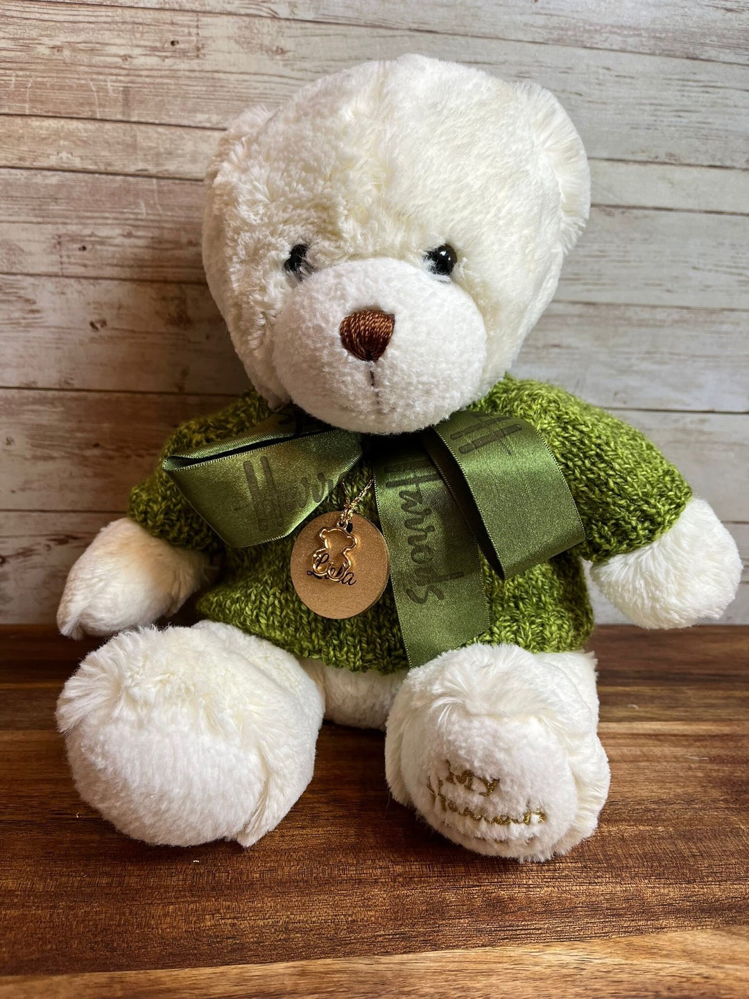 Lily the Bear upcycled Bear by Second Hugs/teddy/ Pre Loved/handmade ...