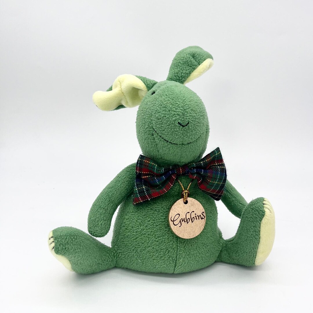 Gubbins the Rabbit Upcycled Soft Toy by Second Hugs / Recycled ...