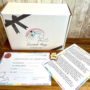 Aaron the Bear Upcycled Soft Toy by Second Hugs/cuddly Toy/ Teddy Bear ...