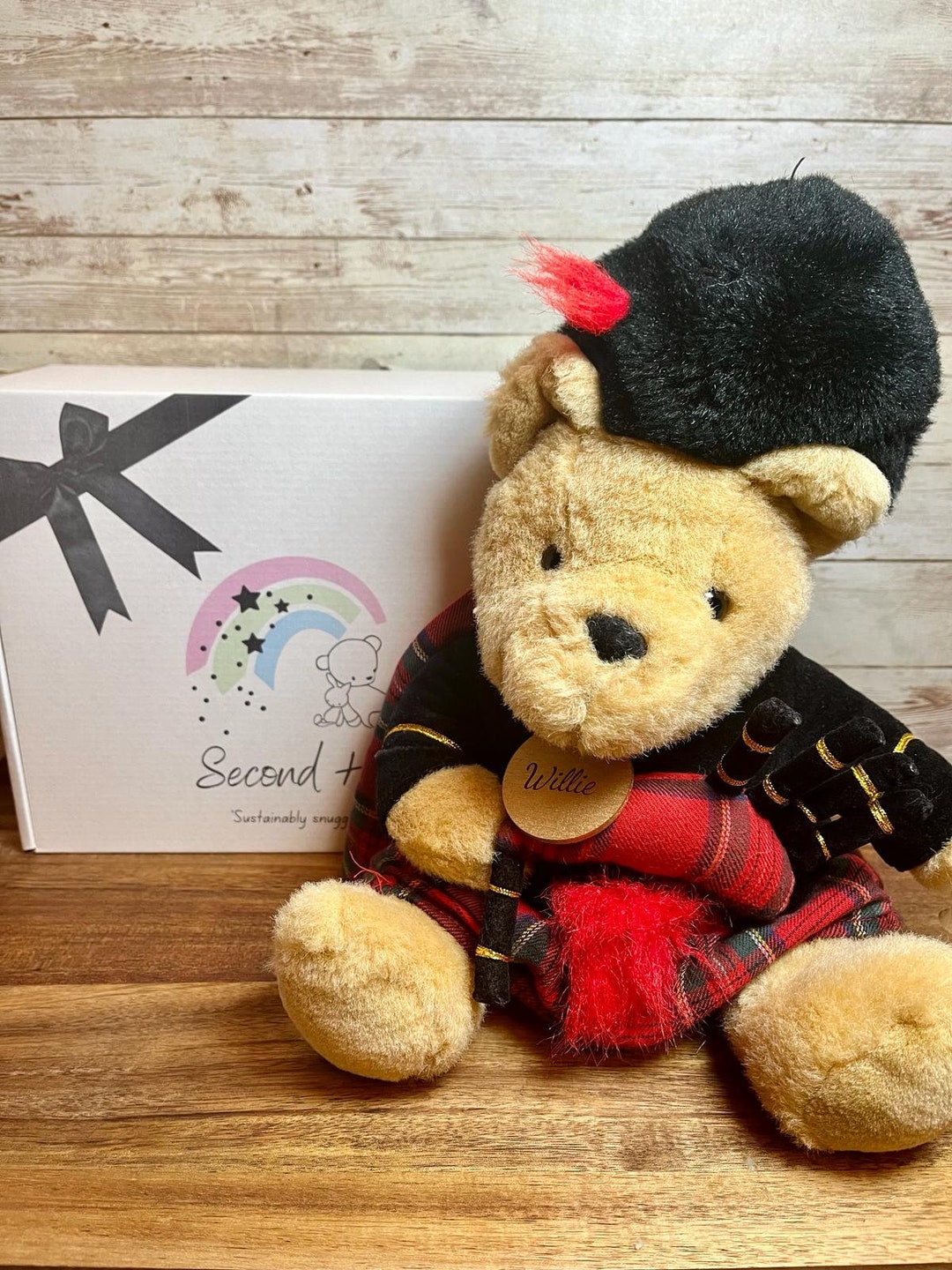 Willie the Bear upcycled Bear by Second Hugs/teddy/pre Loved/handmade ...