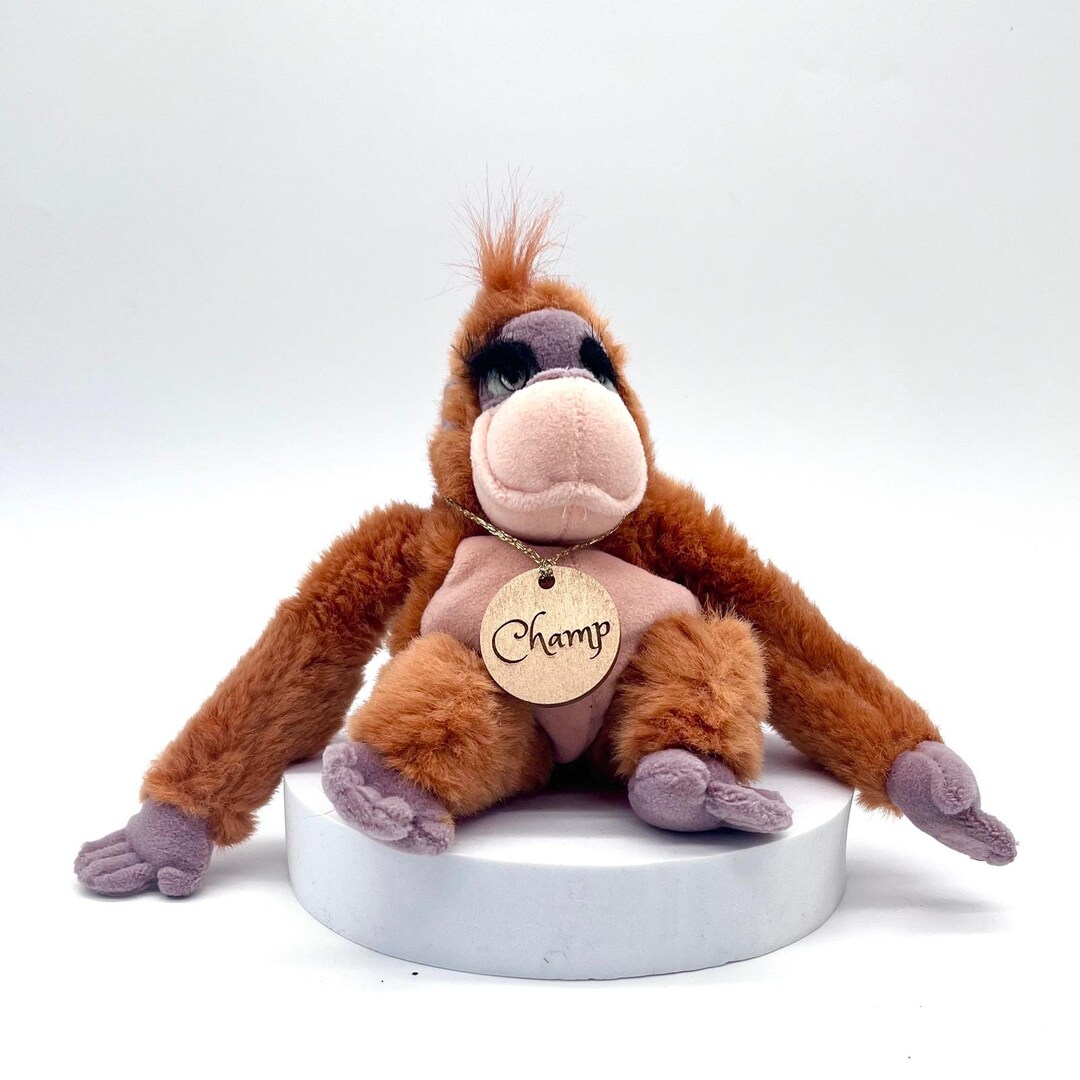 Champ the Monkey - Upcycled Soft Toy by Second Hug / Cuddly Toy ...