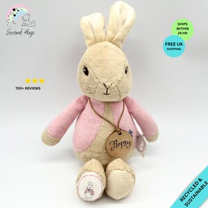 Flopsy the Rabbit Upcycled Soft Toy by Second Hugs / Recycled ...