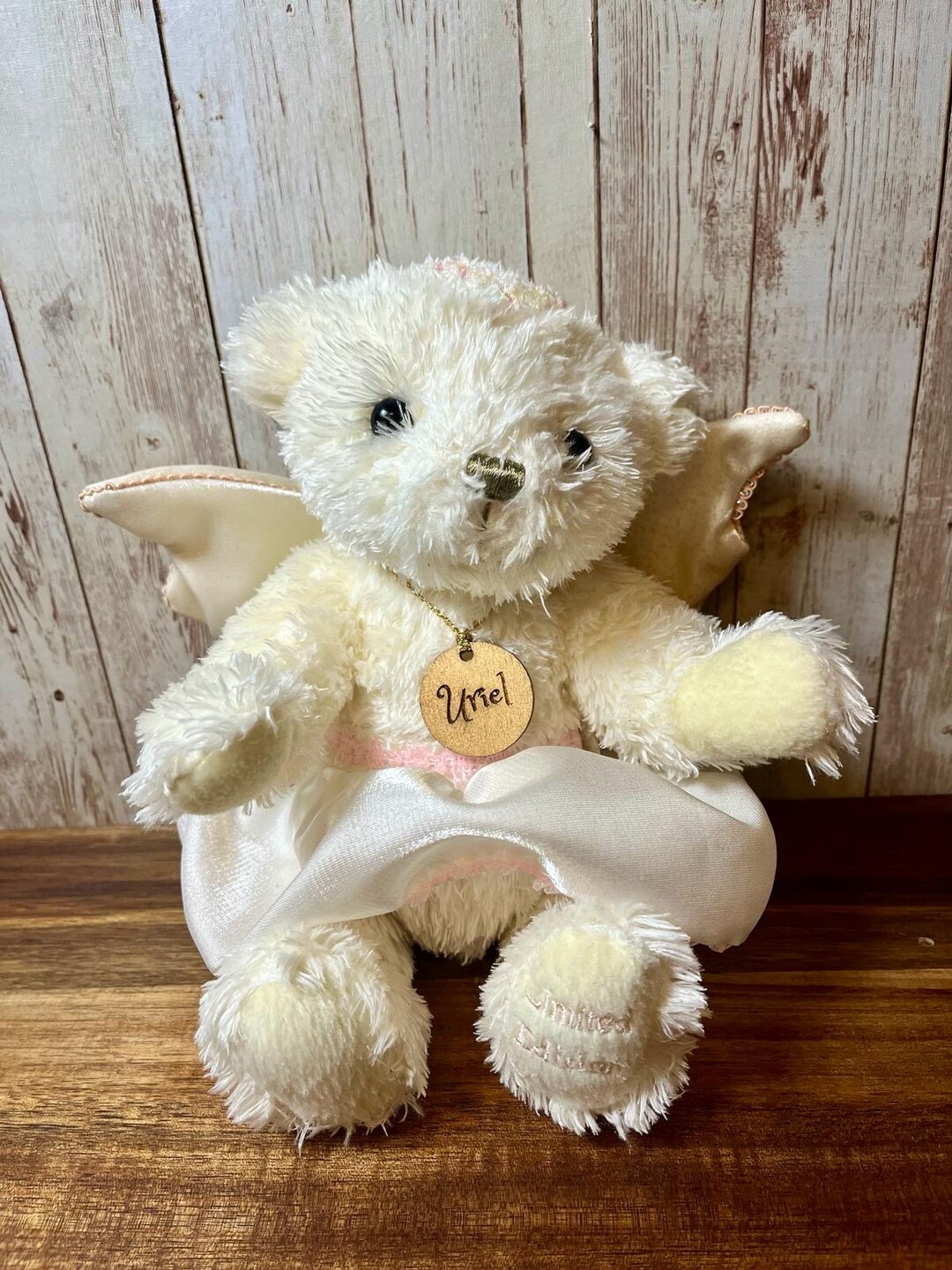 Uriel the Bear upcycled Soft Toy by Second Hugs/teddy Bear/ Bear/ Pre ...