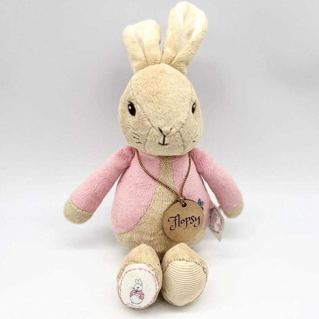 Flopsy the Rabbit - Upcycled Soft Toy by Second Hugs / Recycled ...
