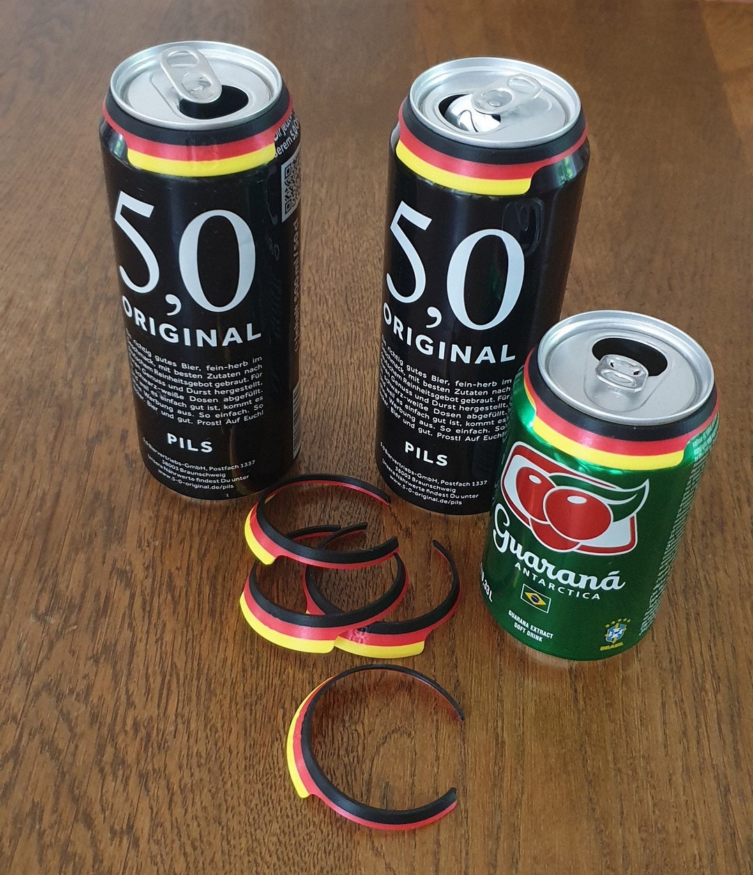 Football EM Beer Can Marker Germany Flag set of 10 - Etsy