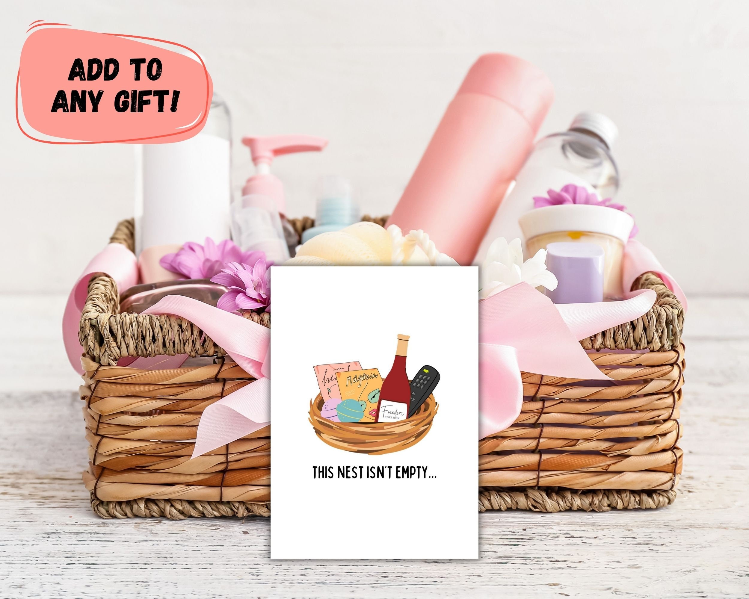 This Nest Isn't Empty Card; Empty Nest Card; Funny Empty Nest Card ...