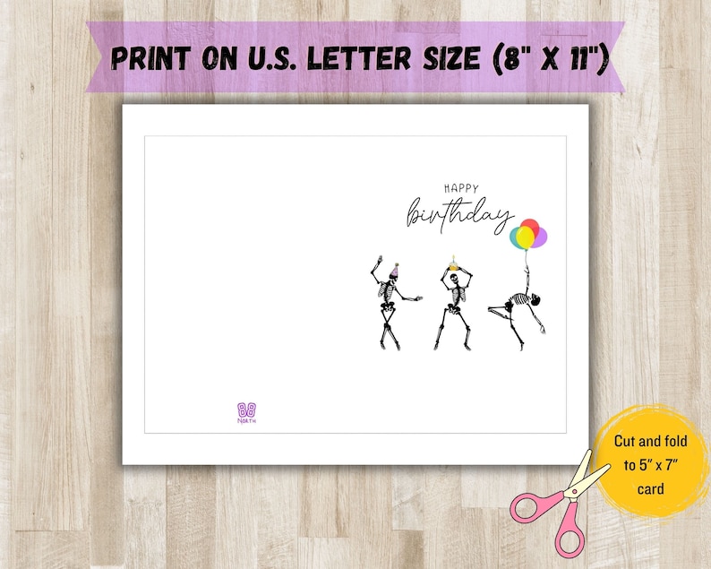 Happy Birthday Card; Birthday Card; Funny Birthday Card; Cute Birthday ...