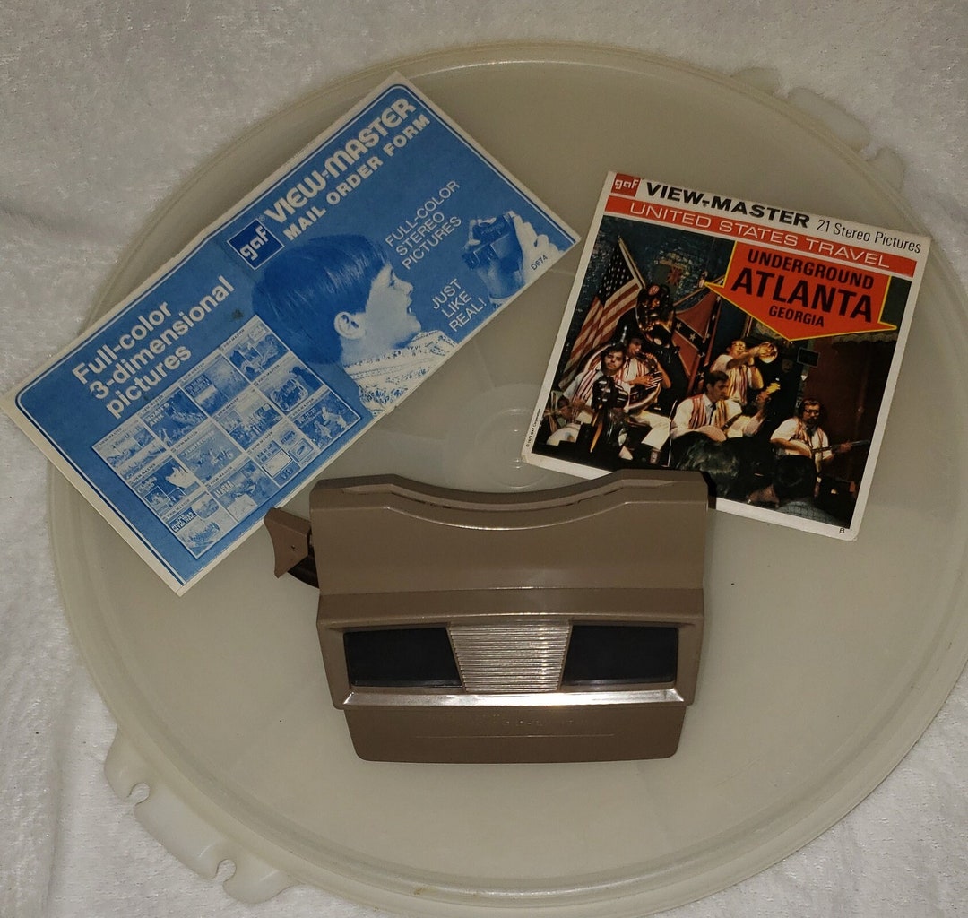 Early 70s Viewfinder With a Pack of Slides - Etsy