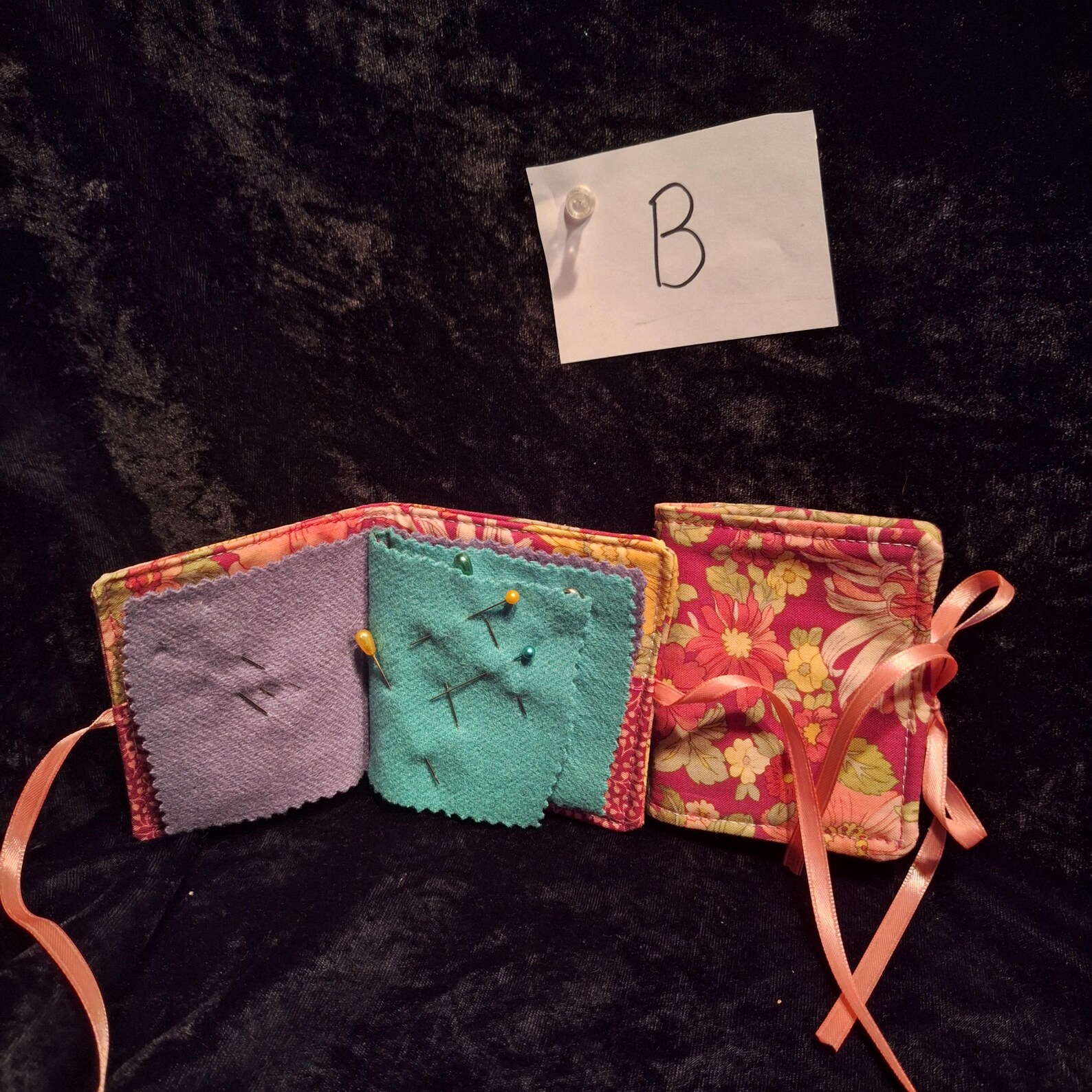 Needle Book With Felt Pages and Notions - Etsy