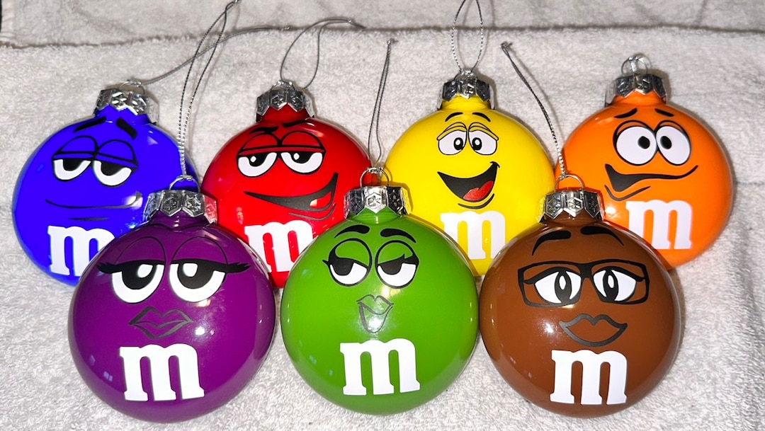 M & M Faces for Ornament's - Etsy