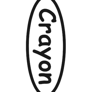 Crayon SVG File for Cricut & Silhouette - Etsy