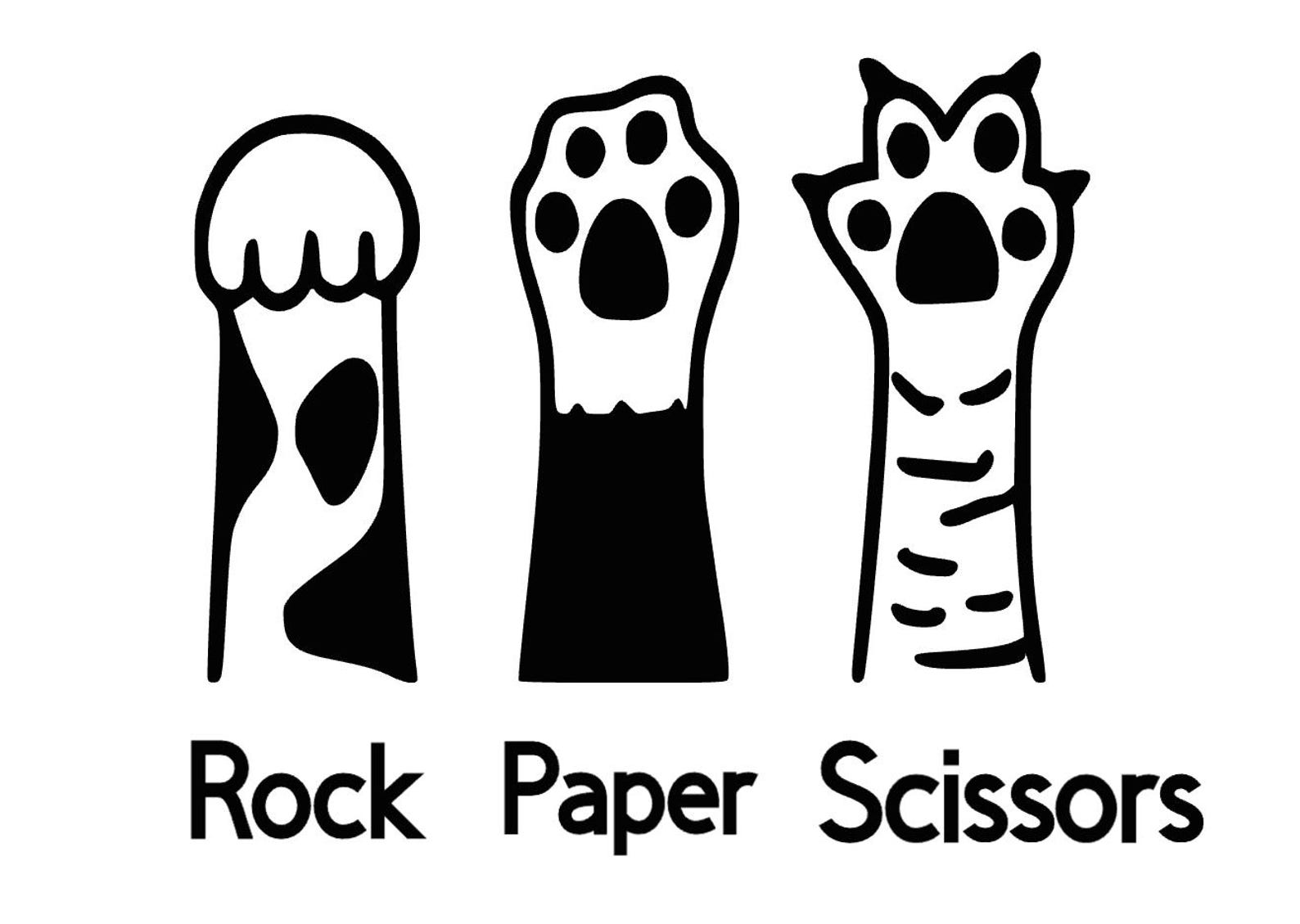 ROCK PAPER SCISSORS - Etsy