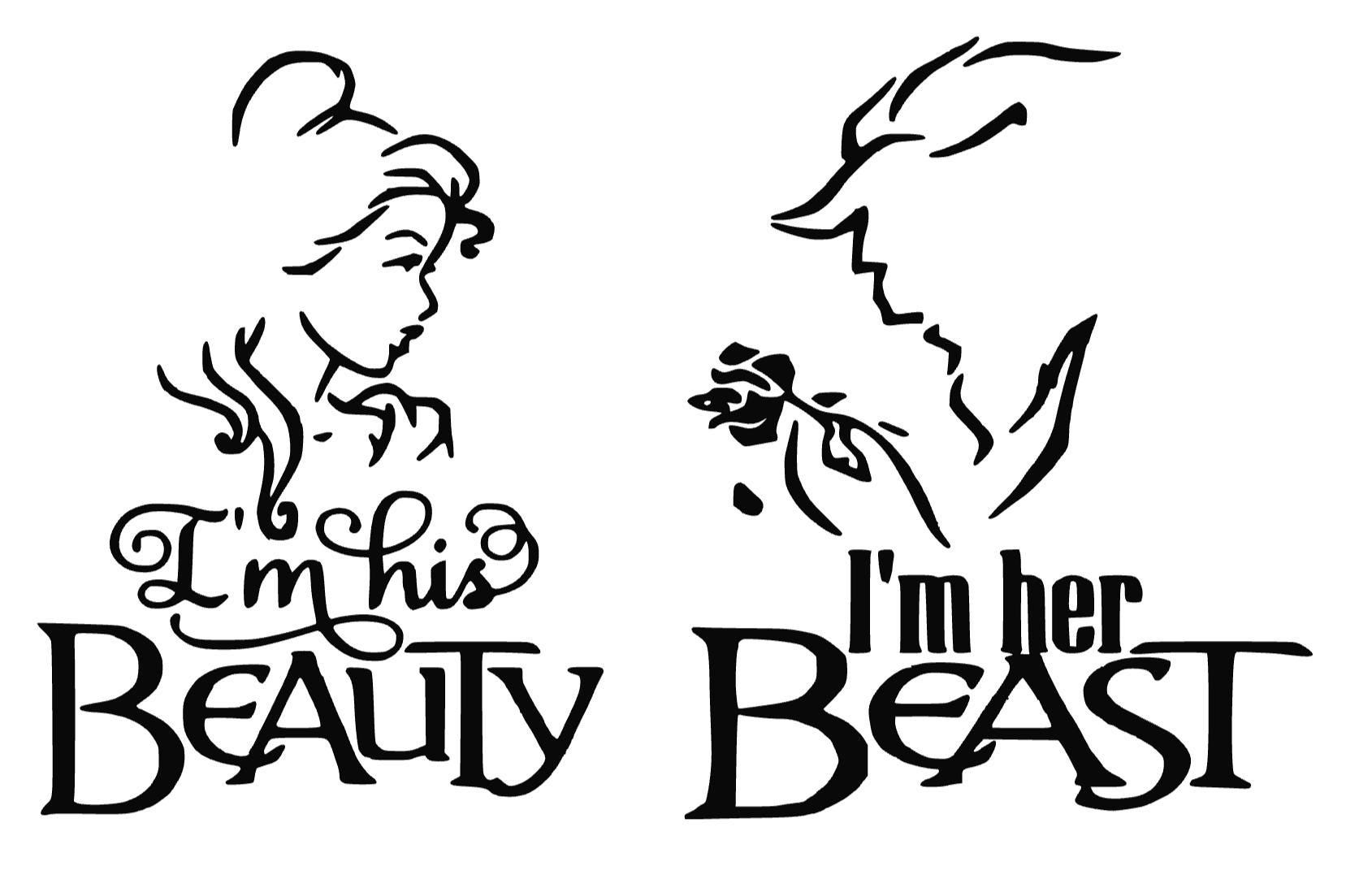 Im His Beauty Im Her Beast - Etsy