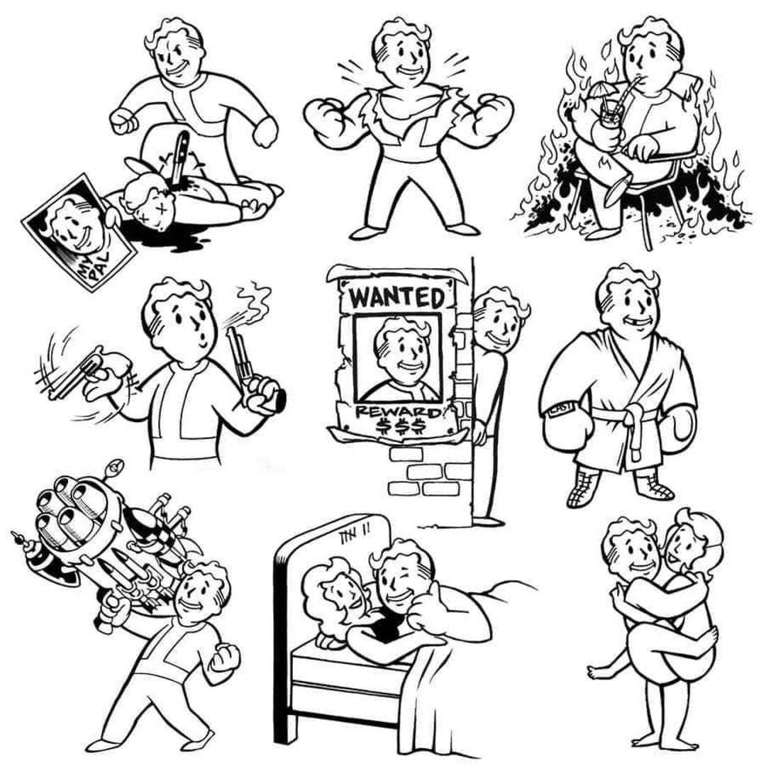 FALLOUT CHARACTER'S - Etsy